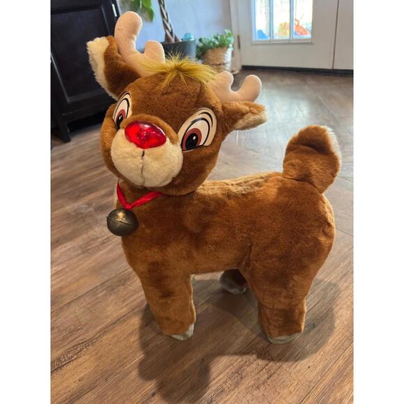 Applause | Toys | Applause 2 Rudolph The Red Nosed Reindeer Standing ...
